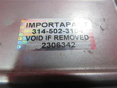 11 Frontier Xterra 4 0l V6 Ecu Ecm Pcm Engine Computer Mec150 030 B1