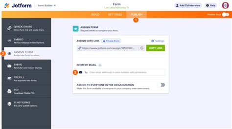 Adding Assignees To Your Form