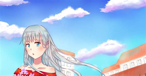 銀髪 無題 發芽de薯仔のイラスト Pixiv