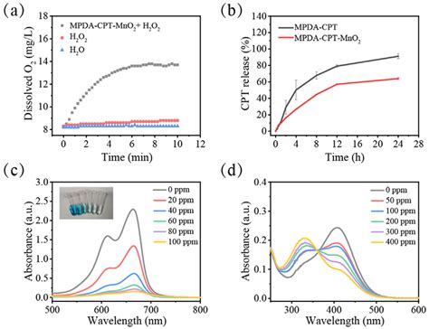 In Vitro Performance Investigation A O 2 Production Curves Of Download Scientific Diagram