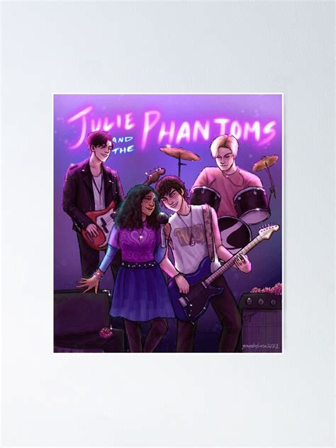 Julie And The Phantoms Poster By Grayskyluna Redbubble