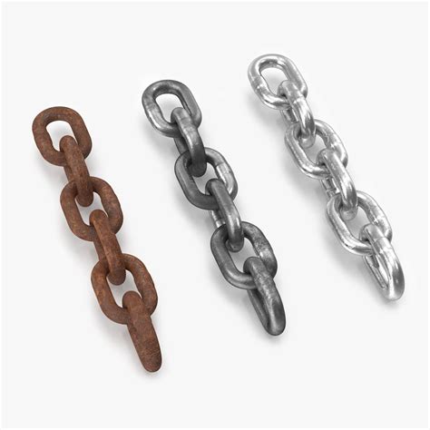 Chain Free 3d Model 3ds Obj Dae Fbx Mtl Free3d