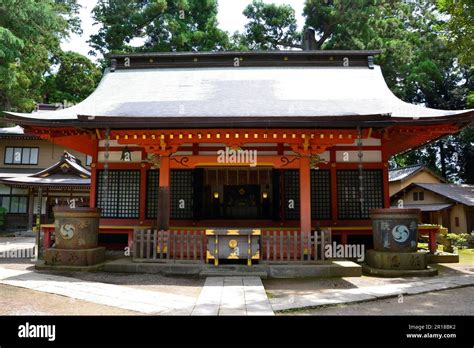 Katori Shrine Old Front Shrine Stock Photo Alamy