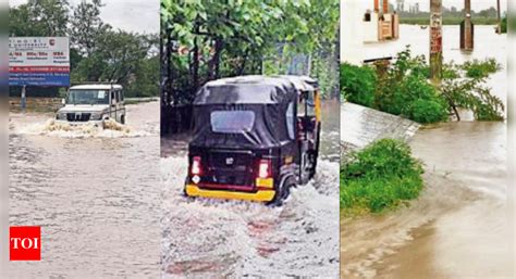 Widespread Waterlogging In Doon Dehradun News Times Of India