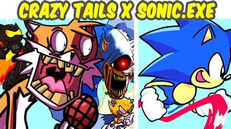 Friday Night Funkin Vs Crazy Tails Vs Secret Histories Vs Fleetway Vs