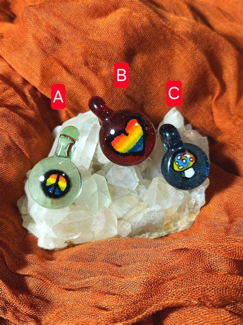 Rainbow Pendys Firefoxglass
