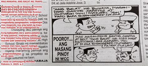 Pinoy Soneto Mas Makapal Ang Balat Ng Trapo