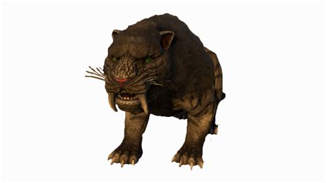 1920x1080 Resolution Sabertooth 3d Model Illustration Sabertooth