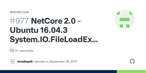 Netcore Ubuntu System Io Fileloadexception System Threading Version