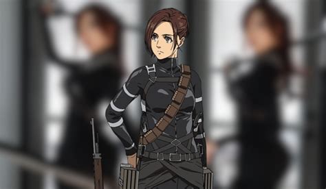 Modelo Fez Um Apaixonante Cosplay De Sasha De Attack On Titan