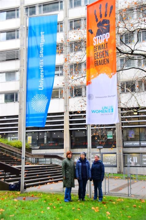 University Of Stuttgart Joins The Un Campaign Stop Violence Against