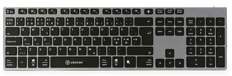 Voxicon Bt Keyboard 290 Svart Trådlös Nordisk Tangentbord Dk 290b Blk