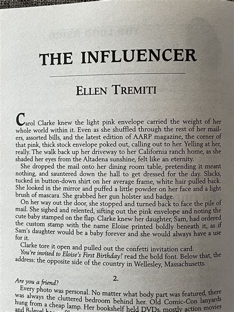 Exciting Writing News My Short Story “the Influencer ” Originally