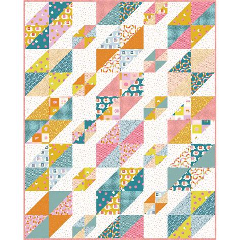 Picture Book Swift Quilt Kit By Branch And Blume Chrissy Lux Kimberly Kight Moda Fabrics