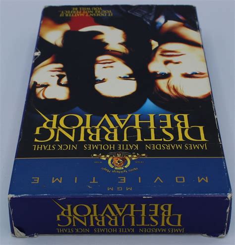 Disturbing Behavior VHS 1999 James Marsden Katie Holmes Nick