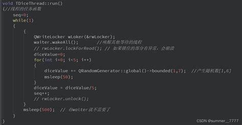 《qt6c开发指南》多线程基于读写锁的线程同步案例14 3qt6 C开发指南电子版 Csdn博客