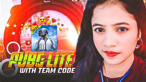 Pubg Lite Live Stream Join With Team Code Youtube