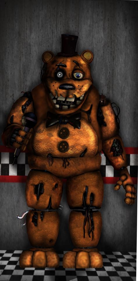 Stylized Withered Freddy By Xreadyxbear On Deviantart