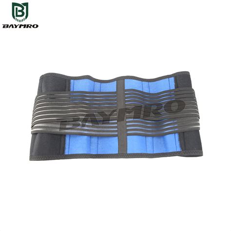 Double Pull Lumbar Lower Back Support Brace Exercise Belt Baymro