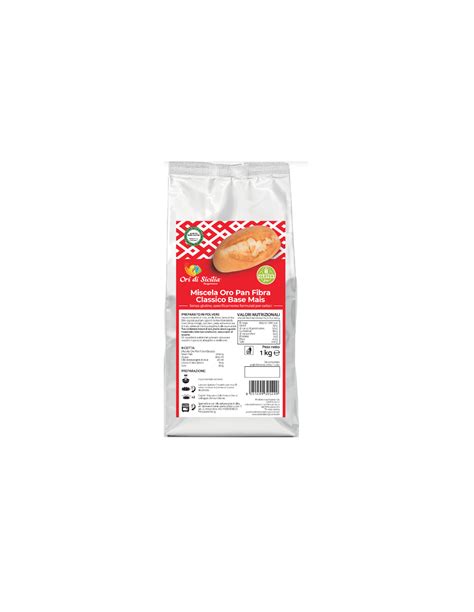 Mix Oro Pan Base Mais 1kg