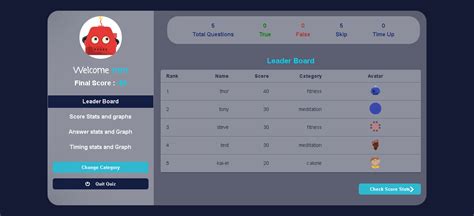 Quiz App Codesandbox