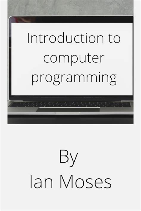 Introduction To Computer Programming Basic Computer Programming