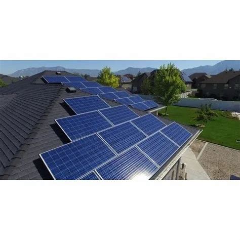 Off Grid Residential Solar Power Panel Capacity 2 Kw At ₹ 25watt In
