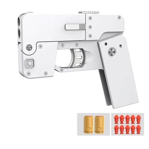 Pistolet à Balle Molle Pliant Pour Téléphone Portablejouet Bl84coque