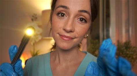 Asmr Roleplay Home Nurse Check Up Youtube