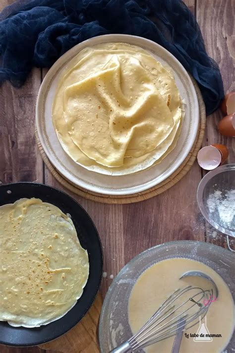 Crêpes Moelleuses Et Faciles
