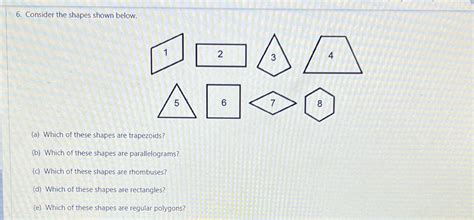 [solved] 6 consider the shapes shown below 1 2 4 5 6 7 8 a which of course hero