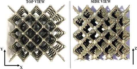 Satellites Formation In Lattice Structure Printed With A Layer Height