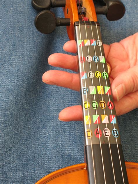 Violin Finger Sticker