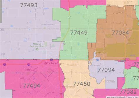 Katy Zip Code Map Alaine Leonelle