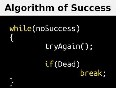 Algorithm Of Success R ProgrammerHumor