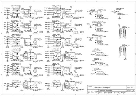 Logic Gate Learning Kit Circuit Xtronic