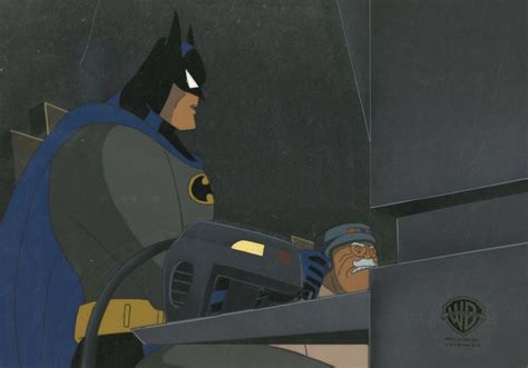 Batman The Animated Series Original Production Cel On Original