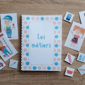 Livret dactivités sur les métiers Book sur les métiers Niveau