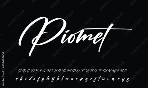 Christmas Signature To The Card Santa Claus Isolated Vector