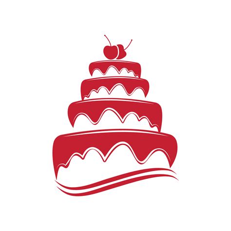 Sweet Cake Template Logo Design Vector Illustration 29605812 Vector Art