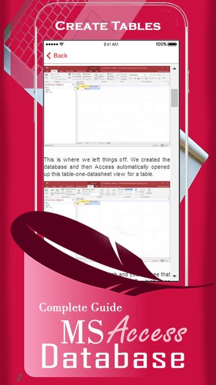 learn features of ms access database by hasyim mulyono