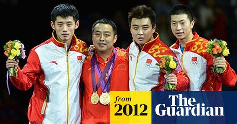 London 2012 China Complete Second Straight Clean Sweep In Table Tennis