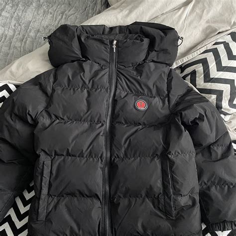 Black And Red Trapstar Coat Size M Good Condition Depop