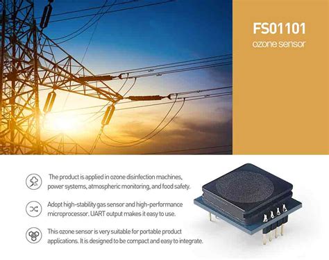 Electrochemical Ozone Sensor 0～10ppm Fosensor Factory Price