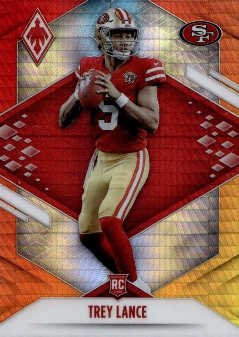 Phoenix Trey Lance Fire Burst Prizm