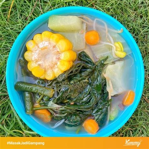 Resep Daun Ubi Jalar Kuah Asam Sederhana Rumahan Di Yummy App