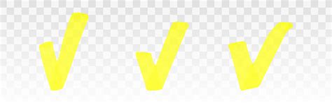 투명 한 배경에 격리 된 노란색 하이라이터 체크 표시 설정 마커 펜 강조 표시줄 밑줄 스트로크 벡터 핸드 그린 그래픽 세련된 요소 낙서 드로잉에 대한 스톡 벡터 아트 및