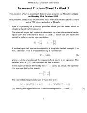 Understanding Spin In Quantum Mechanics And Its Mathematical Course Hero