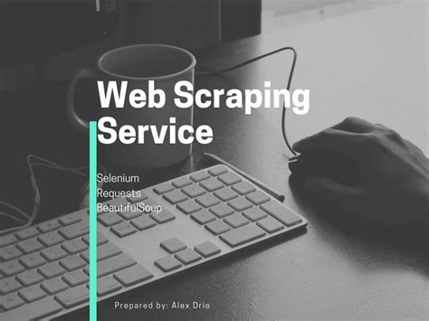 Webscraping Dataextraction Datacollection Datamining Python Selenium Scraping Alexander D