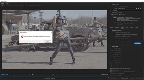 NVidia GPU Accelerated H Encoder Plugin R Adobe Community